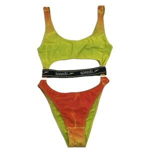 Speedo | Swim | Speedo Monokini Maillot Swimsuit One Piece Cut Out ...